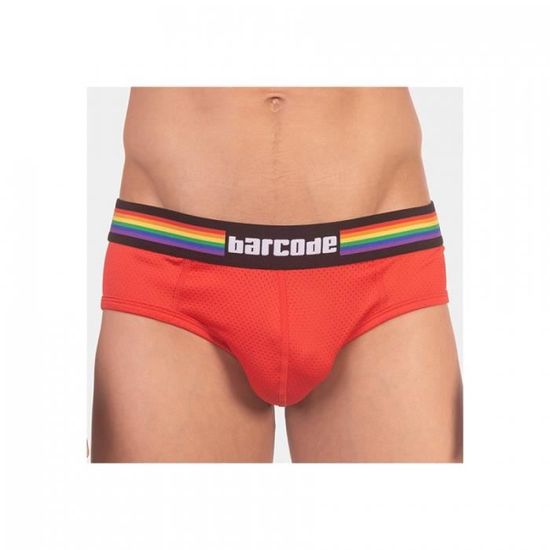 BOTTOMLESS Backless PRIDE Rouge Barcode Berlin - Cdiscount Boutique Erotique