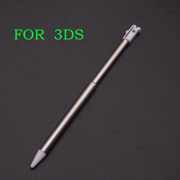 3DS-Stylet en métal réglable pour Nintendo, stylo tactile en plastique ...