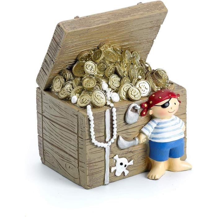 Tirelire Trésor De Pirate - Pour Enfant - Fille-Garçon[u1196 ...