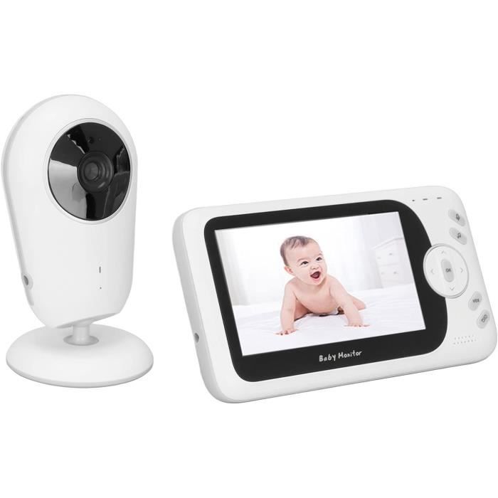 Moniteur Vidéo Pour Bébé De 4,3 Pouces Avec Caméra, Mode Bidirectionnel ...