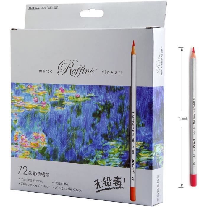 72 Couleur Professional Art Dessin Crayons-crayons de couleur pour l ...