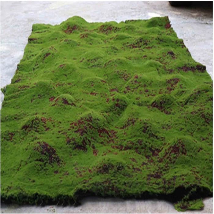 1x1m Tapis mousse Artificielle mousse Artificielle Tapis Gazon ...