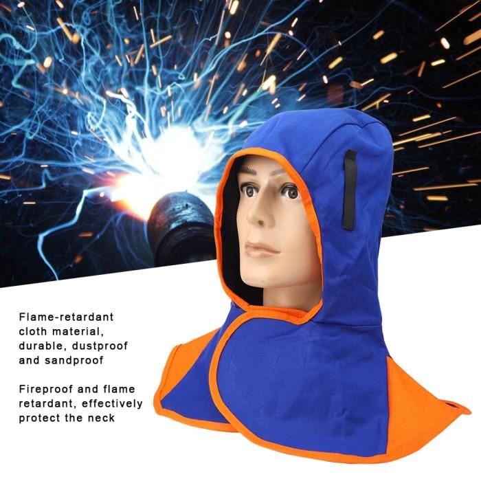 SAL Casque de soudeur Capot de Soudage, Capot de Soudage Ignifuge ...