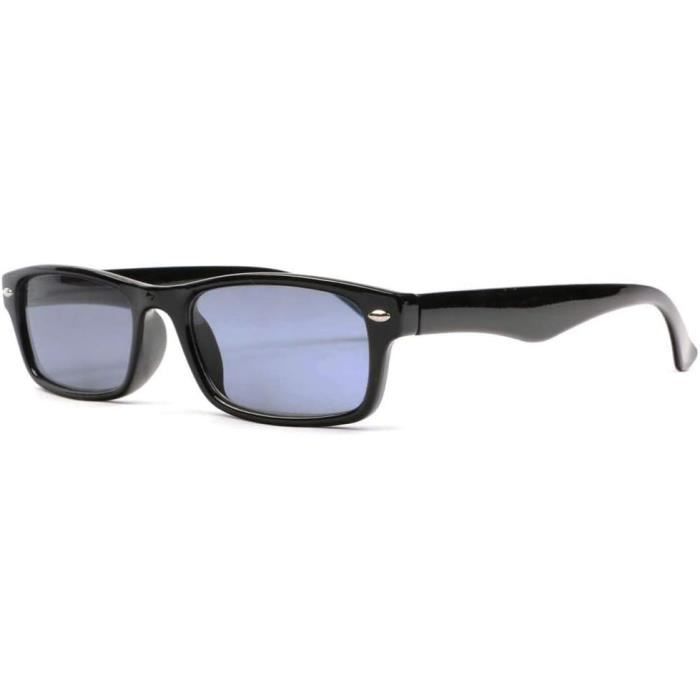 Lunettes Loupe Solaire Noires Classes Et Tendance Sany - Taille ...