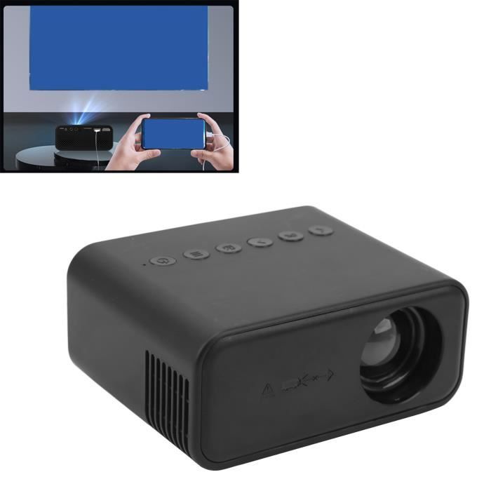 Mini Projecteur Noir 1920x1080 Télécommande Haut-parleur intégré ...