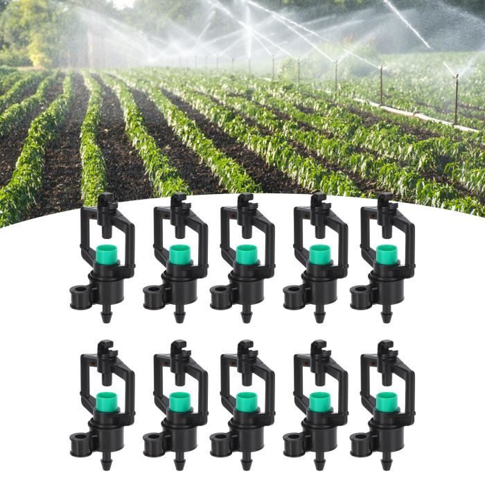 YIC 10 Pcs Goutteurs D'Arrosage 4Mm Buses D'Arrosage D'Irrigation En ...