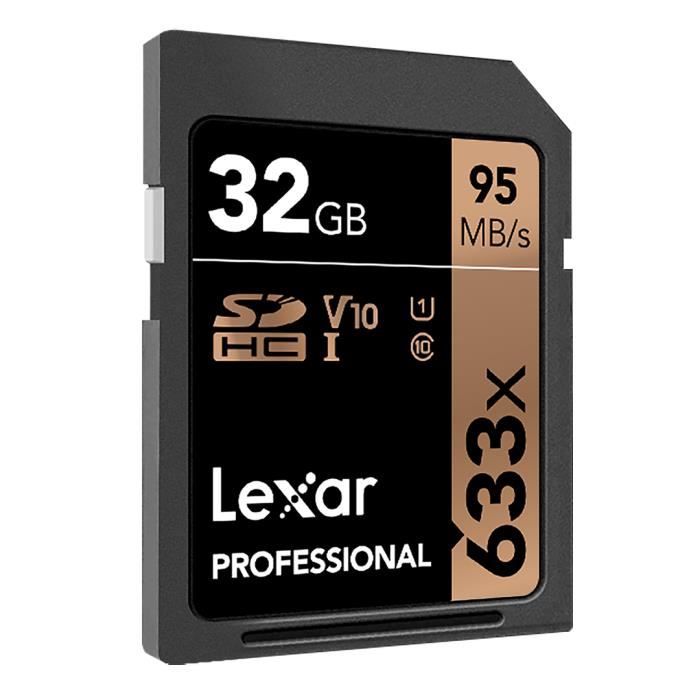 Carte SD 32Go Lexar High-Performance 633x microSDHC UHS-I - Cdiscount Appareil Photo