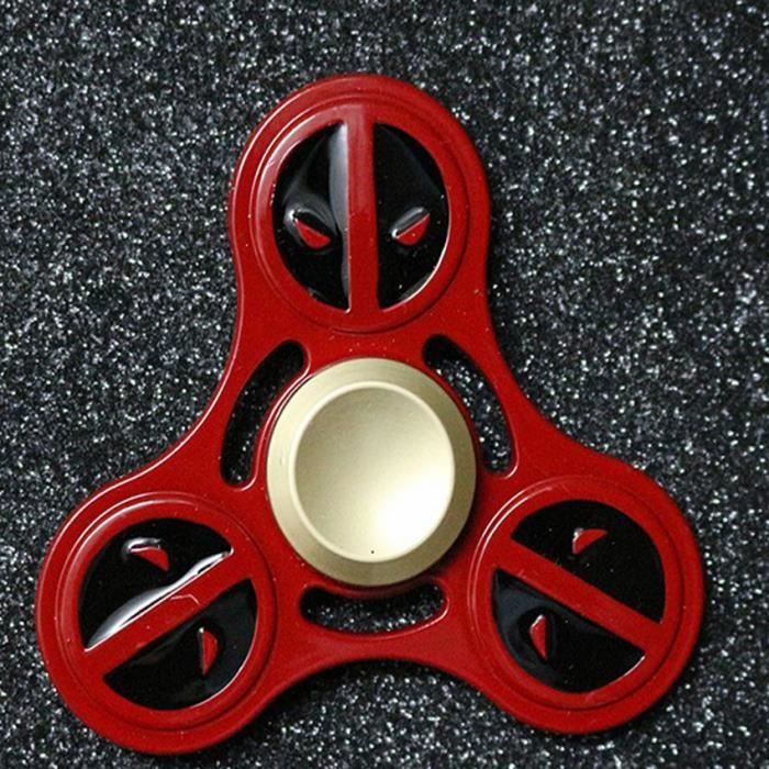 MEETCUTE The Avengers Bat Man SpiderMan Dead Pool Spinner à main Fidget ...