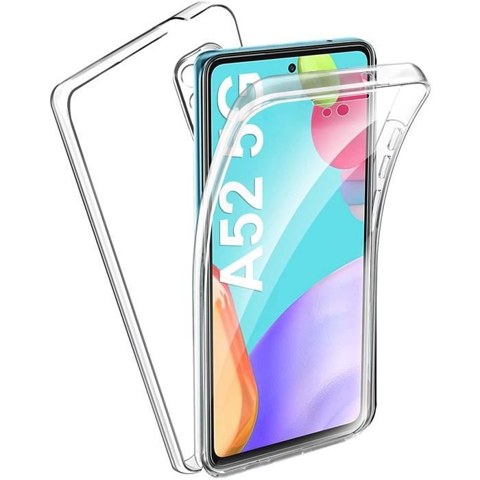 Coque Galaxy A52 5g / 4g Intégrale 360 Transparente Recto Verso ...