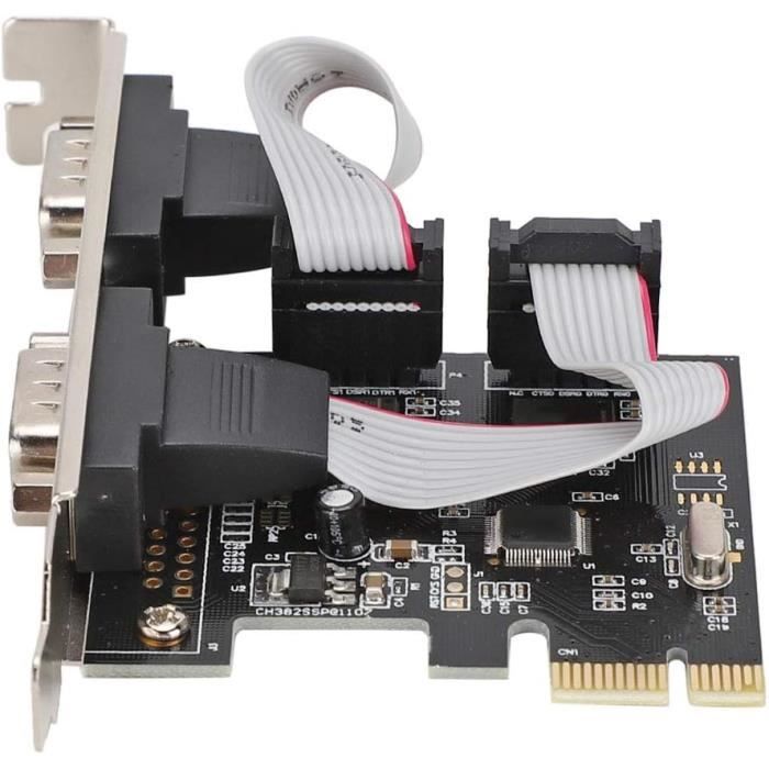 Carte Pci Vers Série, Pci-E Vers Rs232, Interface Pci Express X1 Prise En Charge Pci Express À ...