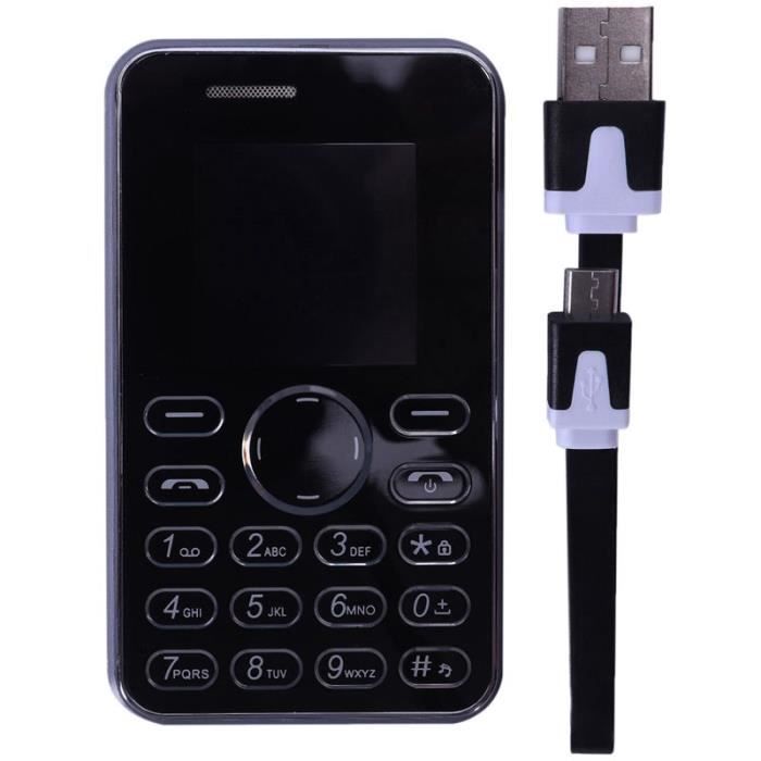 Aeku I9 Mini Carte D'Urgence Débloquée Téléphone Fm Radio Mp3 Mp4 Avec ...