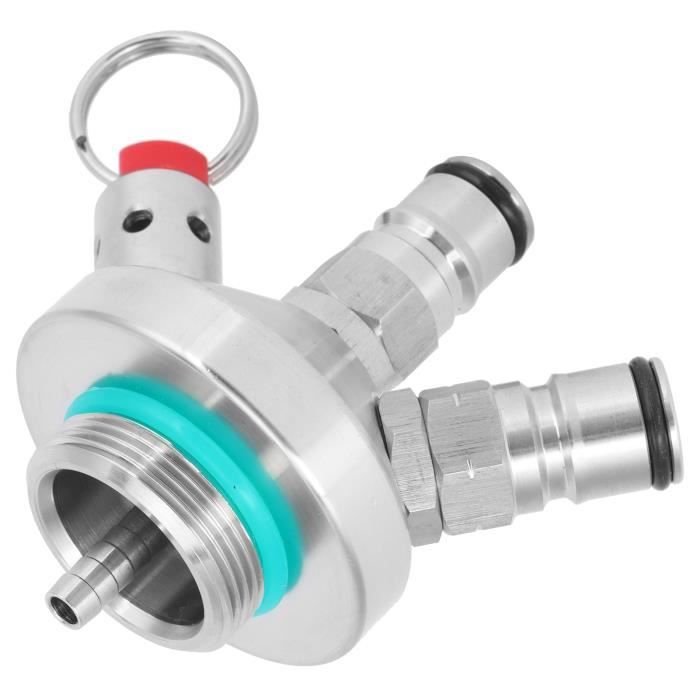 Distributeur de bière - SONEW - Fût en acier inoxydable 304 - 5L/10L - Antirouille - Facile à ...