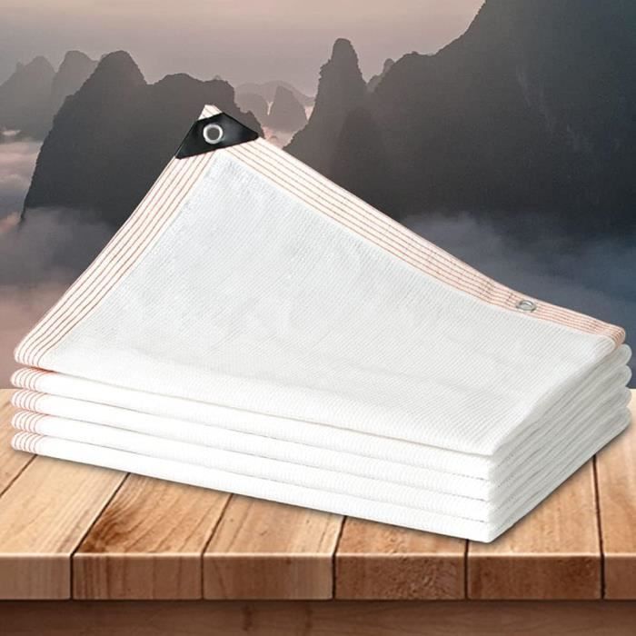 LKHG 90% Filet D'ombrage Blanc, Toile D'ombrage Rectangulaire, Filet D ...