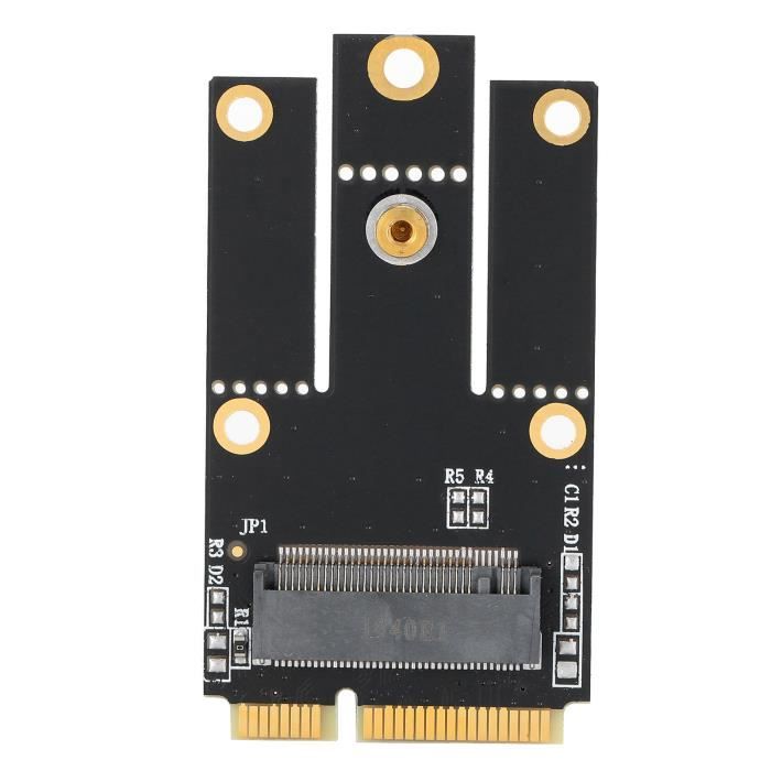 TMISHION Carte convertisseur adaptateur Carte Adaptateur NGFF / Key A M.2 vers MINI PCI‑E 7260 ...