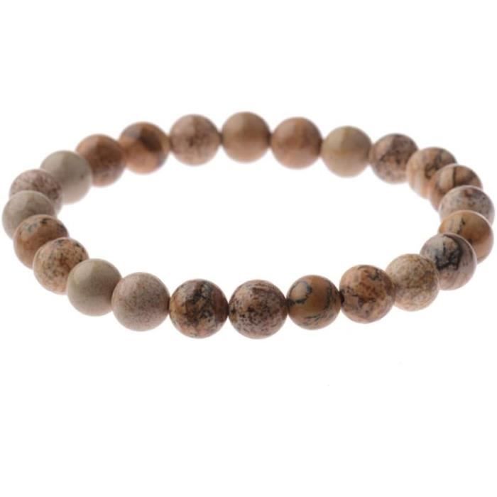 Bracelet Pierre Naturelle Femme, 7 Chakra Pierres Naturelles Perles ...