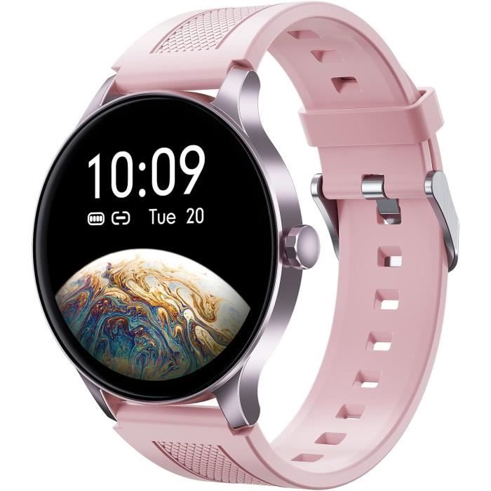 Montre Connectée, Smartwatch Hommes Femmes, Tracker D'Activité Avec ...
