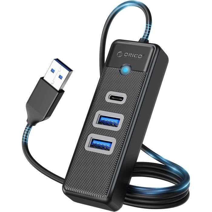 Hub Usb 3.0, Répartiteur Usb Pour Ordinateur Portable,Extension De Port ...