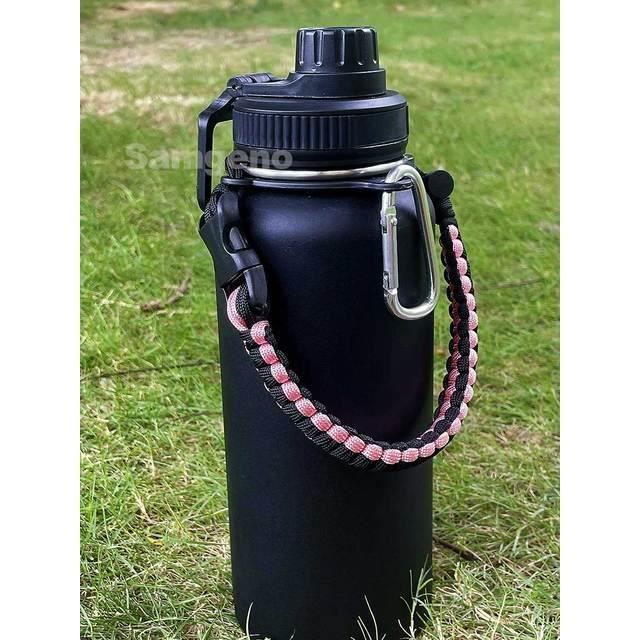 GOURDE - BIDON,pink-1,0L--Bouteille D'eau Isolée En Acier Inoxydable ...