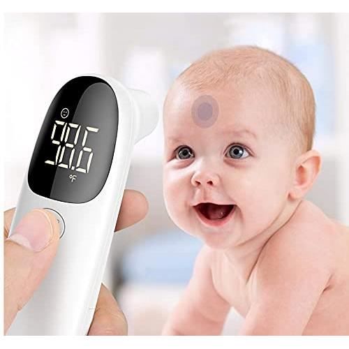 Thermomètre Frontal et auriculaire Infrarouge médicale Thermometre sans ...