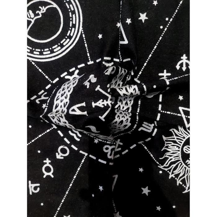 Toile D'Autel Dorée Porte-Bonheur - Nappe De Tarot Et Pegan - Carré ...