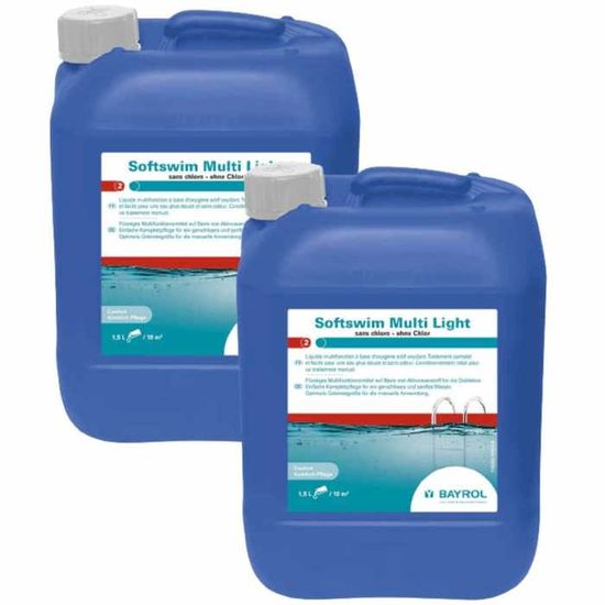 Pack de 2 Softswim Multi Light traitement à base d'oxygène actif ...