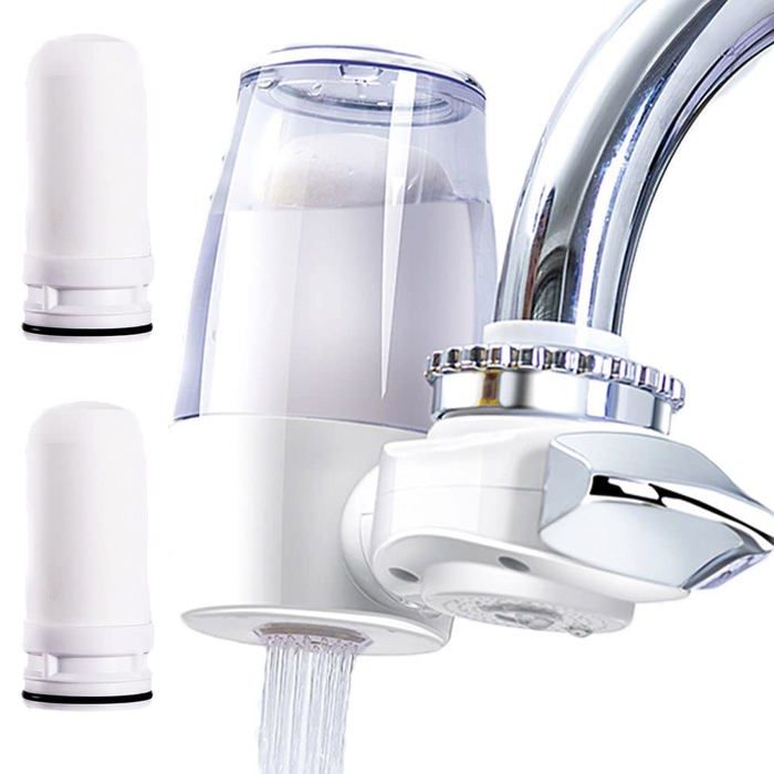 Faucet Water Filter, Kitchen Faucet Filter, Anti-Limescale Faucet ...