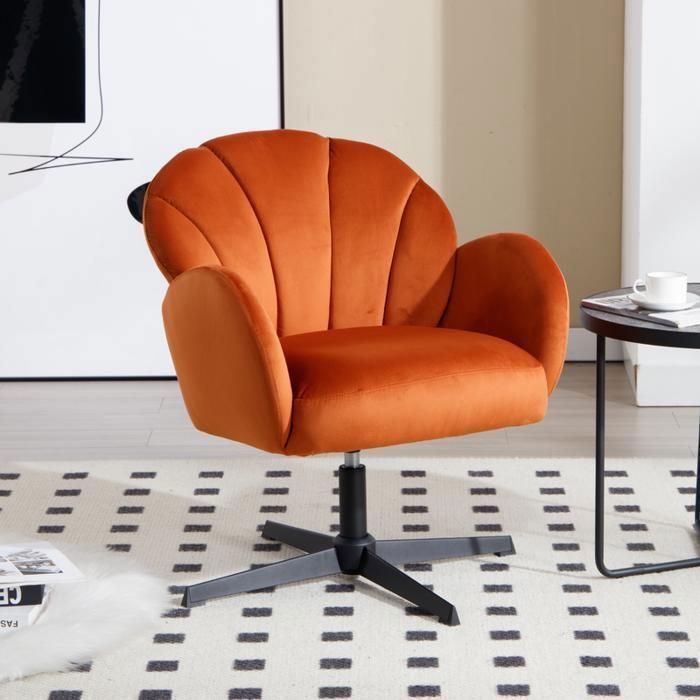 Wahson Fauteuil de Salon Confortable, Fauteuil Crapaud Pied Pivotant et ...