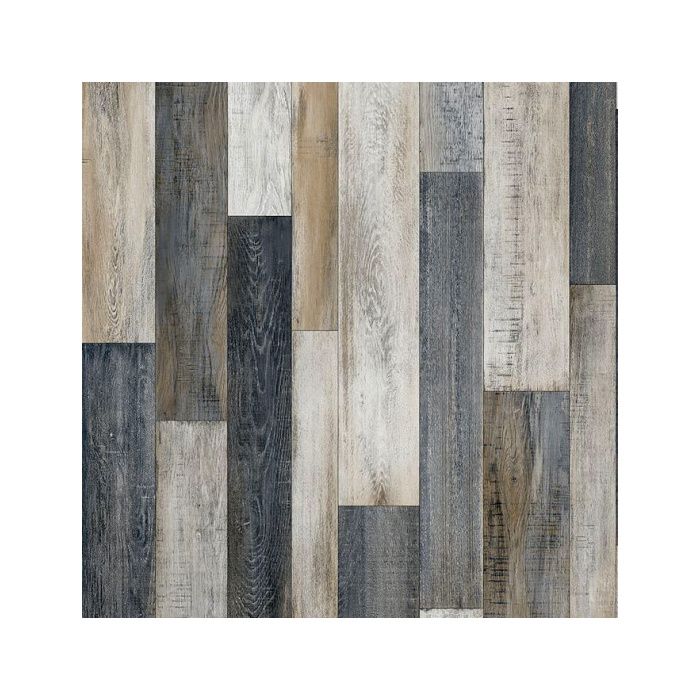 Sol Vinyle - Imitation parquet irisé foncé - Rouleau de 3m x 3m ...