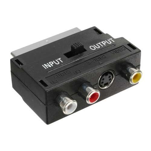 INLINE - Adaptateur Scart (in/out) - Cdiscount TV Son Photo