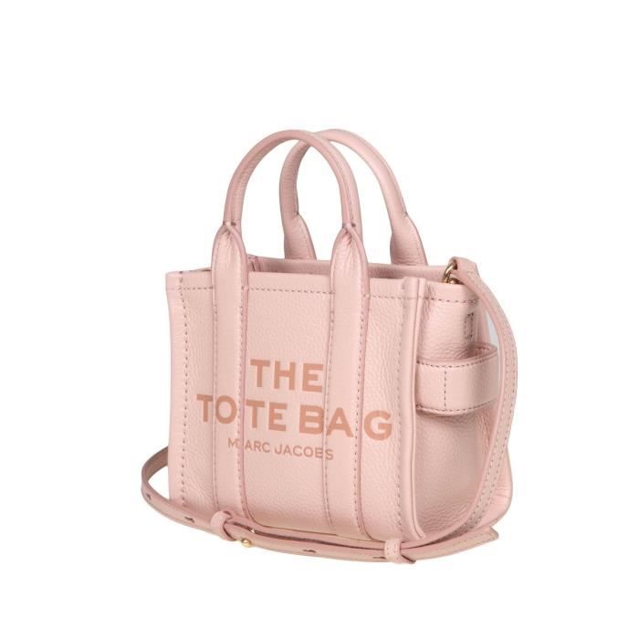 SAC TOTE MARC JACOBS, CUIR 100%, couleur ROSE, Mesures 18x15x9cm, SS23 ...