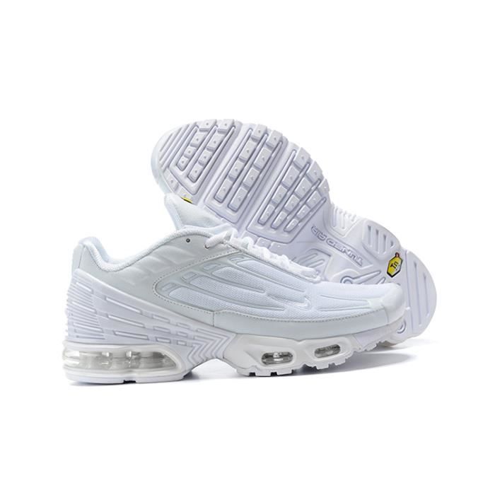 Sneakers - Nike - Air Max Plus TN - Blanc - Synthétique - Lacets ...
