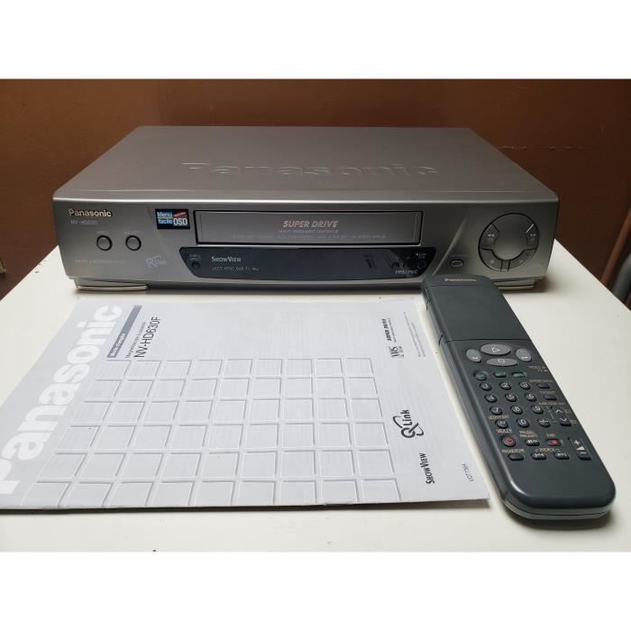MAGNETOSCOPE PANASONIC NV-HD630F 6 TETES HIFI STEREO LECTEUR ...