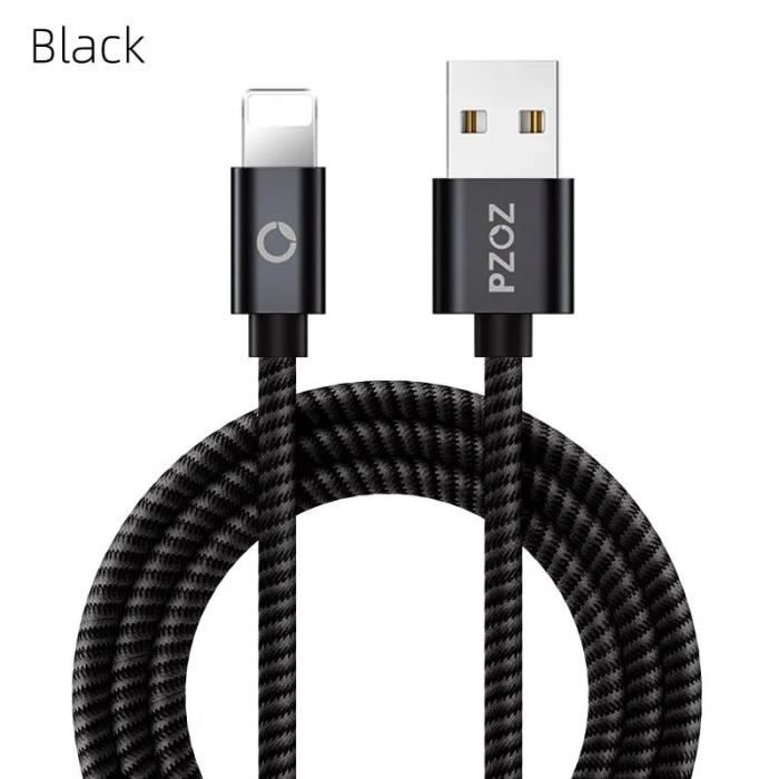 PZOZ-Câble USB de Charge Rapide pour iPhone,Chargeur pour Modèles 14 13 ...