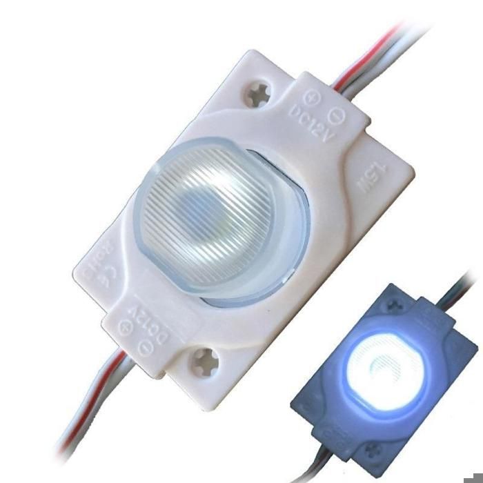 Module LED 1.5W 12V IP65 pour Enseignes Lumineuses - Blanc Froid 6000K ...