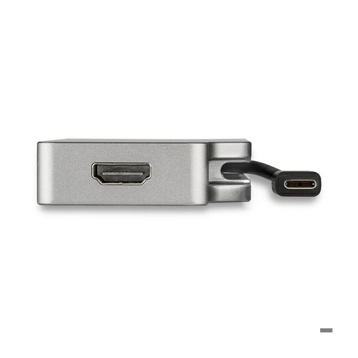 StarTech.com Adaptateur multiport USB-C gris sidéral avec 4 sorties ...