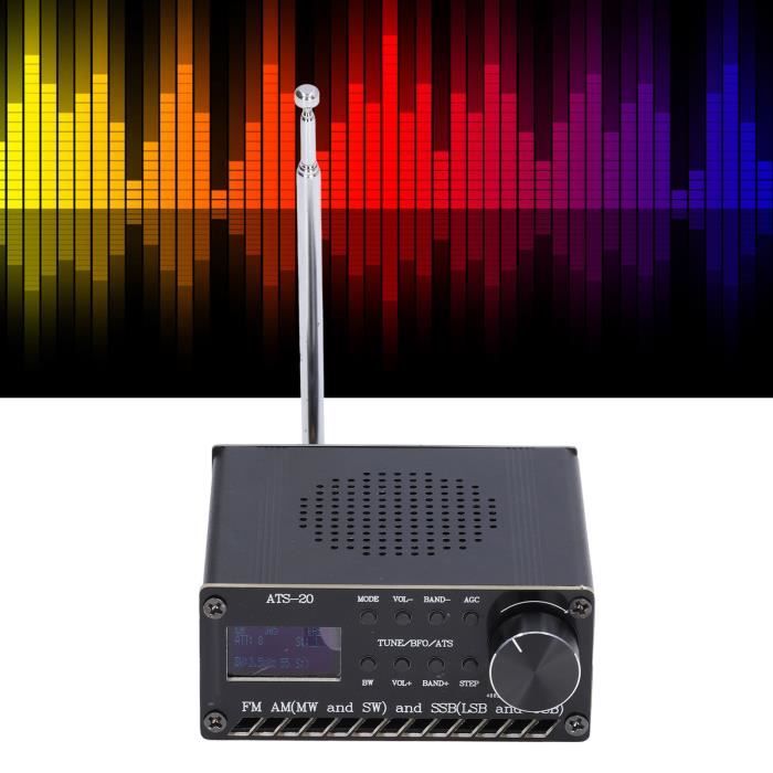 Radio Portable - SURENHAP - Si4732 - FM AM SSB - Rechargeable - Antenne ...