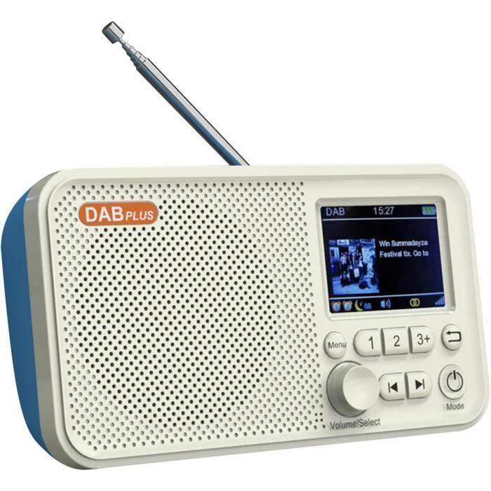Poste De Radio, Radio Numérique Portable Dab Fm Radio Avec Fonction D ...