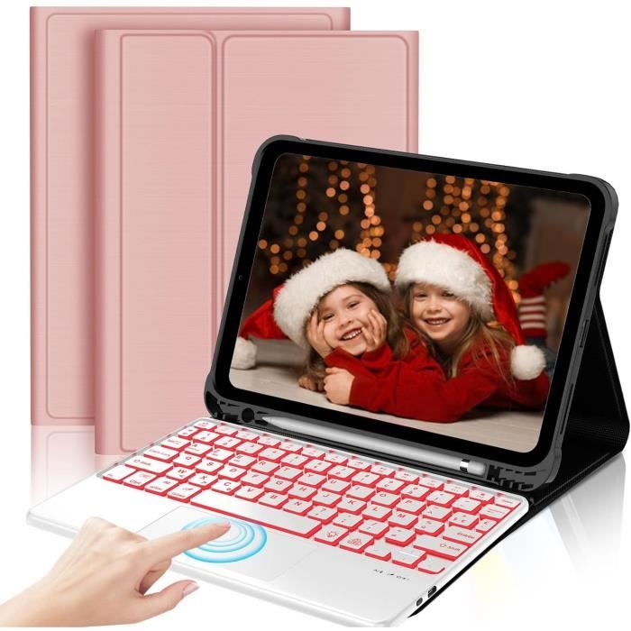 Étui Clavier Avec Touchpad Pour Ipad 10Ème Génération 2022 10 9 Pouces