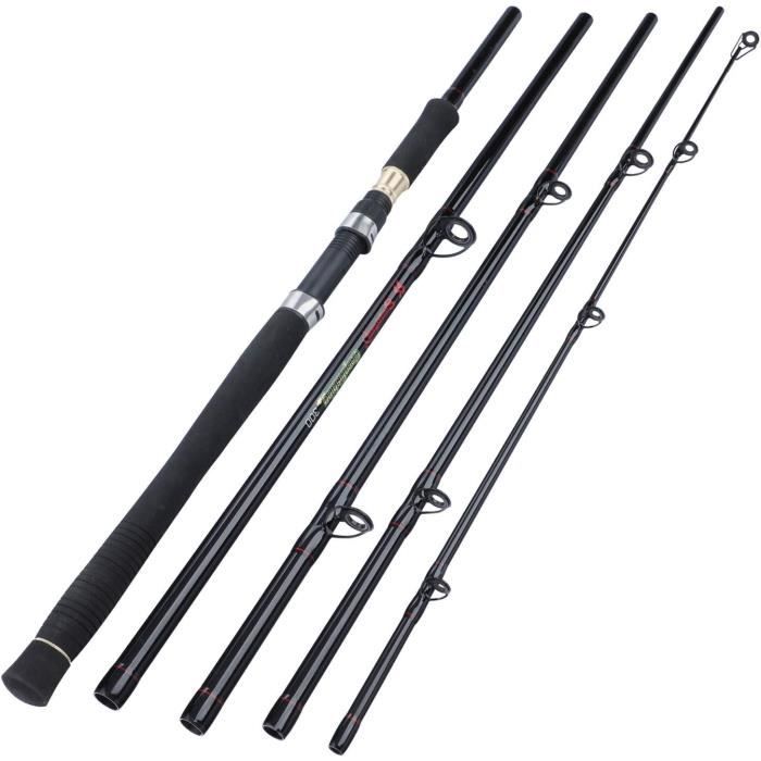 Canne À Pêche À La Carpe, Canne À Pêche En Fibre De Carbone Super Dure ...