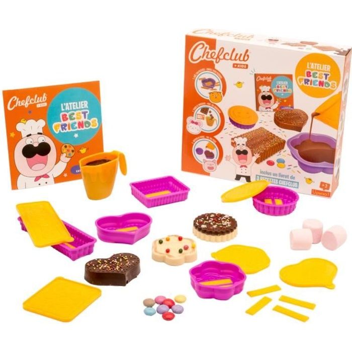 Kit de création de barres chocolatées Chefclub Kids - Best Friends ...