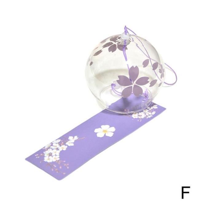 CARILLON A VENT,F-China--Carillons éoliens japonais en verre fait à la ...