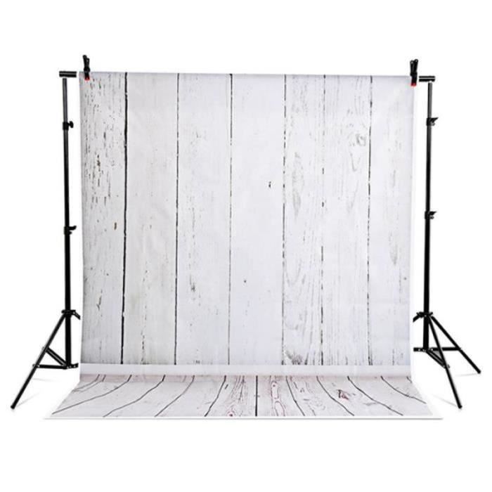 Photographie Toile de Fond Photo Studio Fond Gris Mur en Bois Vinyle ...