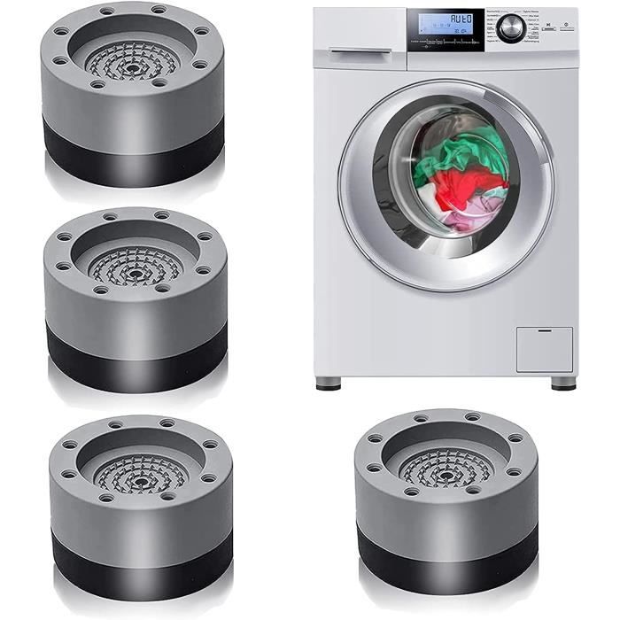 4 PièCes Tampons à Pied Machine à Lave,Patins Anti Vibration,Pieds Anti ...