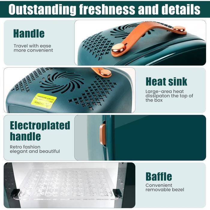 KFO Mini réfrigérateur beauté Skincare Refrigerator Makeup Refrigerator ...