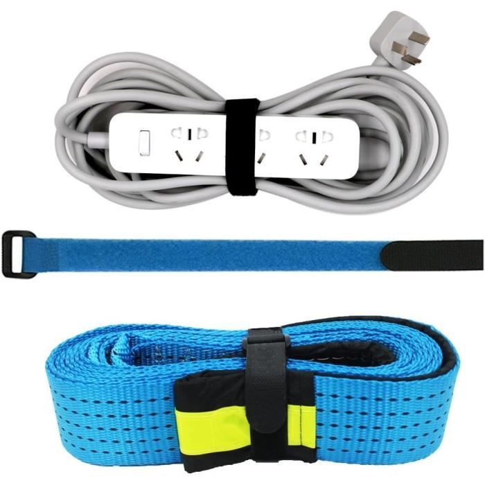 Lot De 20 Pièce Attaches De Câbles Scratch, 2 ×30 Cm Serres-Câbles ...