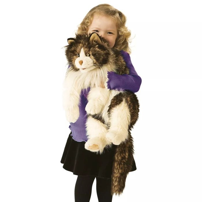 Marionnette Chat ébouriffé - Folkmanis - Pour Enfant à partir de 3 ans ...