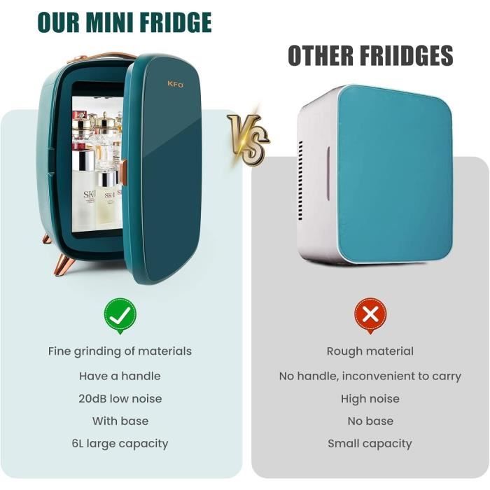 KFO Mini réfrigérateur beauté Skincare Refrigerator Makeup Refrigerator ...