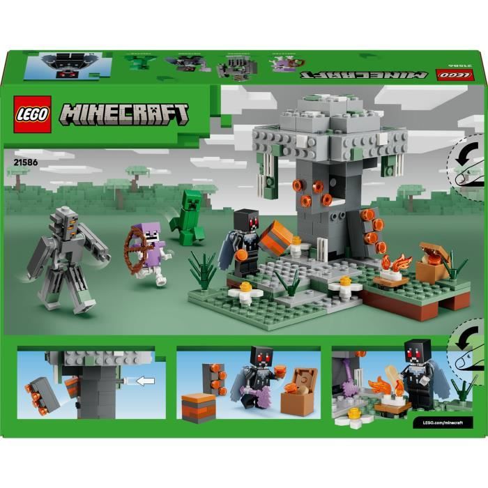 LEGO Minecraft 21586 Le Jardin Pâle - Jeu de Construction pour Garçon ...