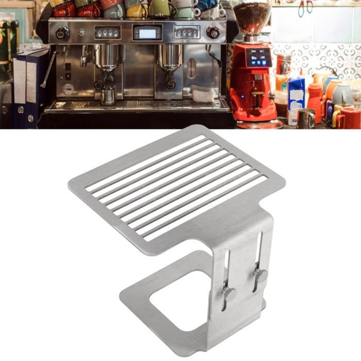 YEN- Support de balance pour machine à café - Support de pesée solide ...