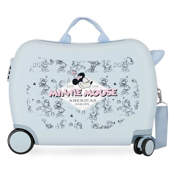 Valise enfant - DISNEY - Minnie American Darling - 38L - 4 roulettes ...